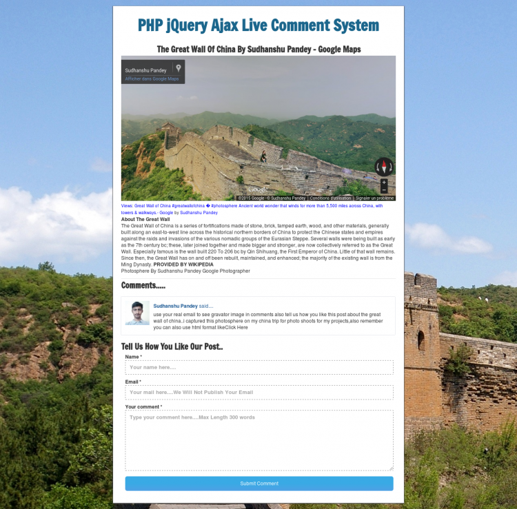 Php Ajax Live Comment System | SourceCodester Php Ajax Live Comment System | SourceCodester